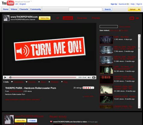 Thorpe Park Rollercoaster Porn And Other News Attraction Source