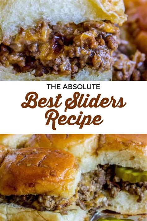 Hamburger Sliders With Cheese Artofit