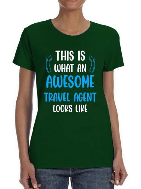 Awesome Travel Agent Looks Like T Shirt Women Smartprints Designs