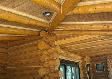 Chinking Project Gallery Navajo Sandblasting And Painting