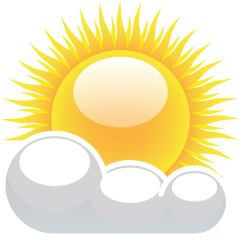 Partly Cloudy Partly Sunny Clipart Wikiclipart