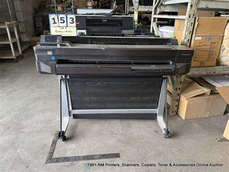 Hp Designjet T520 Plotter Used As Is Bentley And Associates Llc