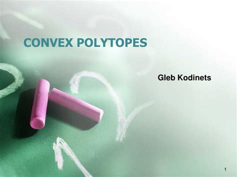 ppt convex polytopes powerpoint presentation free download id 3445178