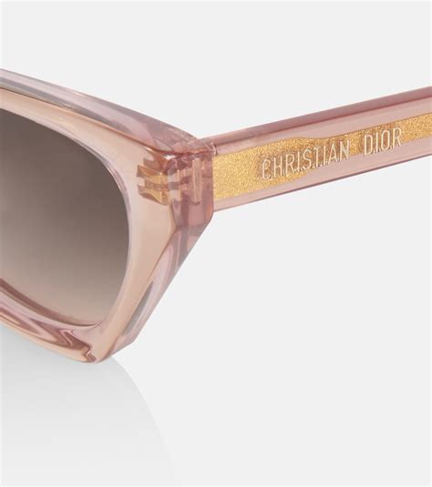 Diormidnight B1i Cat Eye Sunglasses In Pink Dior Eyewear Mytheresa