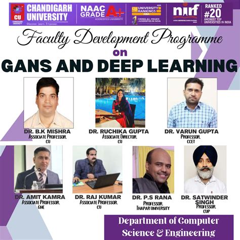 Cse Events Final Year On Linkedin Deeplearning Gans Facultydevelopment Airesearch