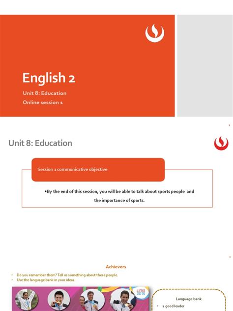 english 2 unit 8 education online session 1 pdf curriculum learning