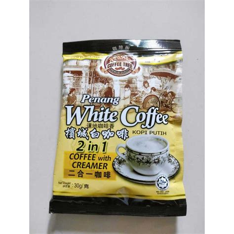Coffee Tree Penang White Coffee Malaysia Price Per Sachet Shopee Malaysia