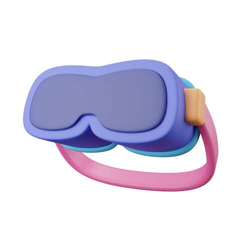Premium Psd Vr Glasses 3d Icon For Virtual Reality