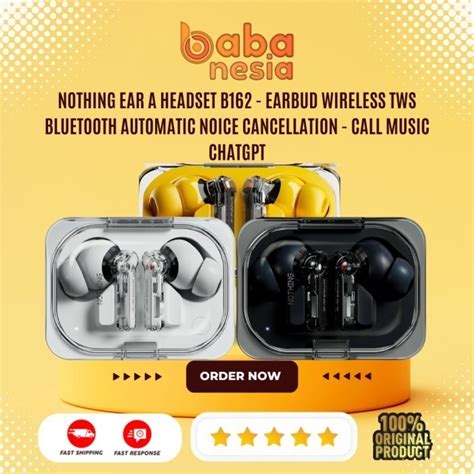 Jual Nothing Ear A Headset B162 Earbud Wireless Tws Bluetooth