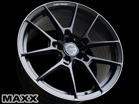 Maxx M25 18吋鋁圈 5孔100 5孔108 5孔112 5孔114 旋鍛鋁圈 消光黑車邊 Yahoo奇摩拍賣