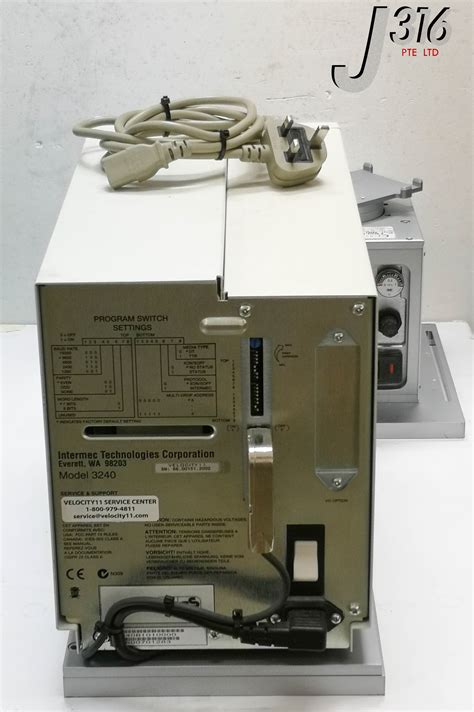 17053 Velocity 11 Agilent Vcode Micro Plate Labeler W Intermec Precision Thermal Label Printer