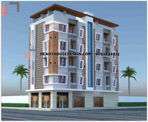 Commercial Building Elevation Front