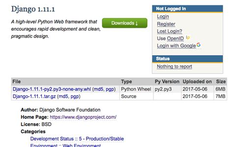 Python Why Are The Download Files Missing On Pypis Website Stack Overflow