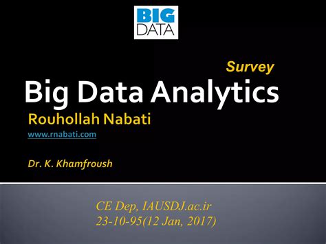 big data analytics survey r nabati ppt