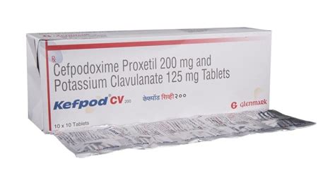 Kefpod Cv Infection Tablet 200 Mg Price From Rs 185 50 Unit Onwards