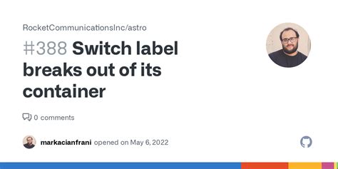 Switch Label Breaks Out Of Its Container · Issue 388