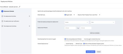 Deployment Policy Endpoint Central