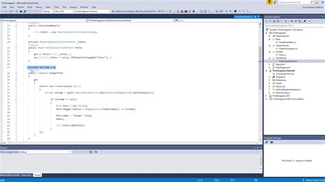 Galeria De Imagenes Con Dependencyservice Youtube