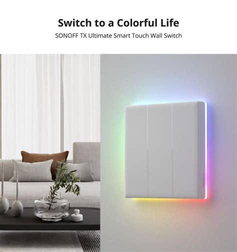 Wifi Vypínač Osvětlení Sonoff Tx Ultimate T5 3c 86 3 Vodičpřipojení