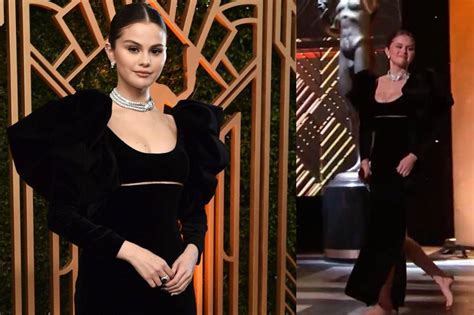 [VIDEO] Selepas jatuh terpeleset di red carpet, Selena Gomez selamba kaki ayam naik pentas SAG ...