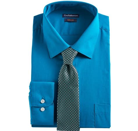 Kohls Cardholders Croft And Barrow Mens Shirt And Tie Sets Only 583