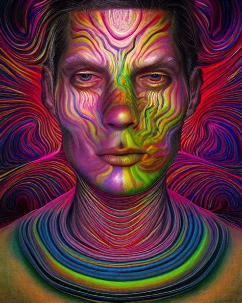 An Extremely Psychedelic Portrait Of A Ghost Surreal Stable Diffusion
