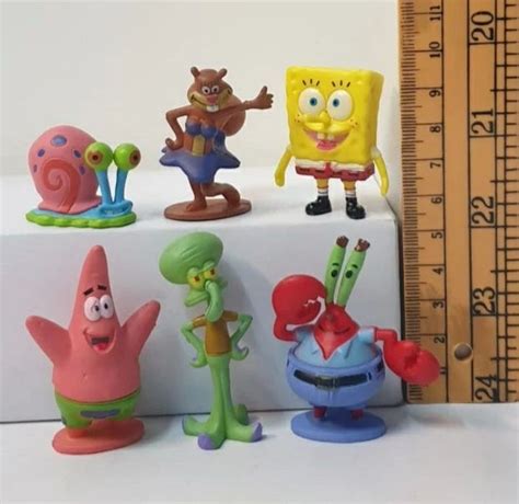 Spongebob Squarepants Mini Figure Set Lazada Indonesia