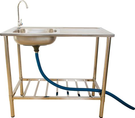 Edelstahl Waschtisch Spültisch für Outdoor Camping Spülbecken eBay