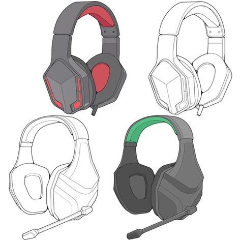 Illustration De Casque Logo Ou Icône De Casque Art Vectoriel
