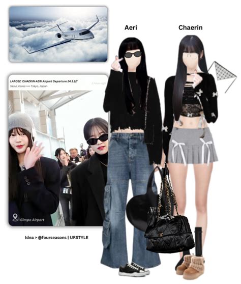 𝐋𝐚𝐑ø𝐬𝐞 Airport Fashion Outfit Shoplook