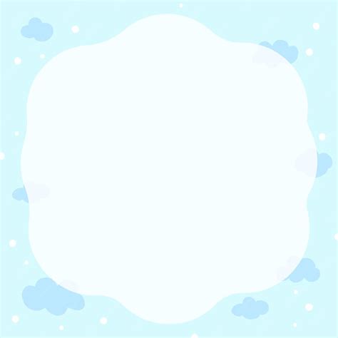 Premium Vector Vector Background Pastel Cute Soft Color Blue Sky Background