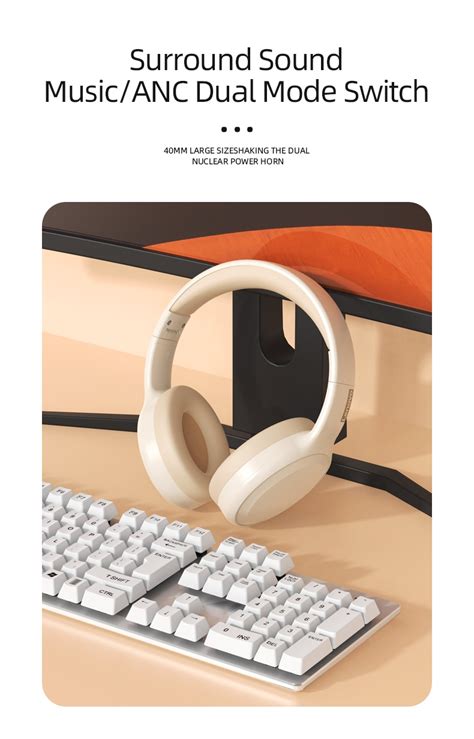 Lenovo Th Bluetooth Headphone Wireless Headphone Gaming Low Latency Music Noise Reduction