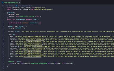 Componentizando ícones de SVG s no Angular Washington Silva