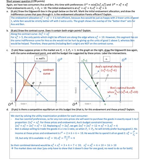 Solved Short Answer Question 4 28 Points Again We Have