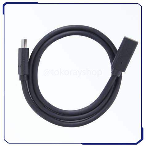Jual Kabel Ekstension USB Type C Male Ke USB Type C Female 8196 Shopee Indonesia