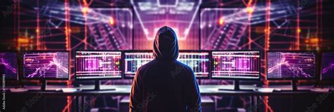 Cybersecurity Vulnerability Log4j Hacker And Malware Concept In The