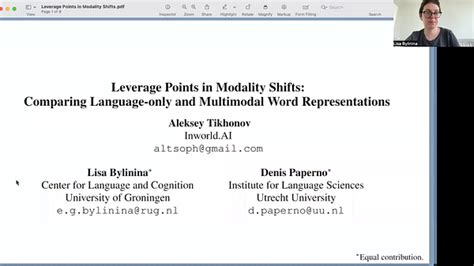 Underline Leverage Points In Modality Shifts Comparing Language Only