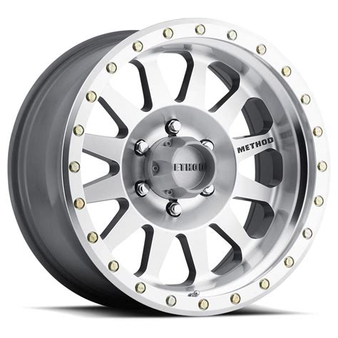Method Race Wheels Mr304 Double Standard 17x8 5 0mm Machined Clear Coat