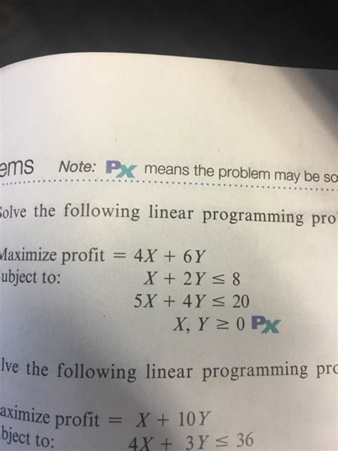 solved solve the following linear programming maximize