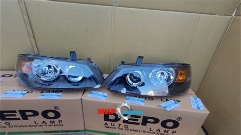 Nissan Almera N16 n16e фары новые depo чёрные Ниссан Алмера Н16 Альмера ...