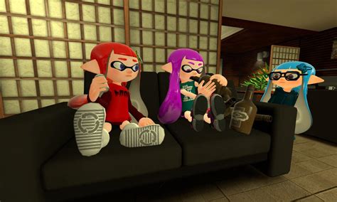 Derpy Inklings Drinking Too Much Splatoon Gmod By
