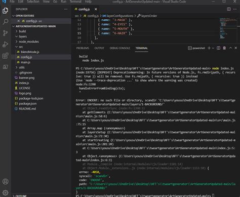 scandir enoent possibly also common beginner issue · issue 181