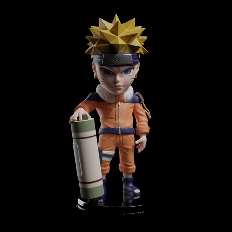 Stl File Naruto Chibi 3d Print 💬 ・3d Printing Template To Download・cults