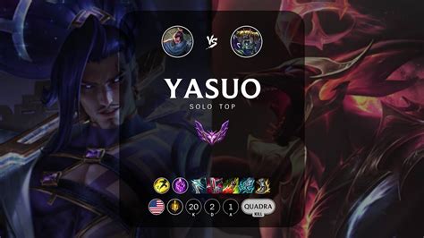 Yasuo Top Vs Nasus Na Master Patch 1313 Youtube