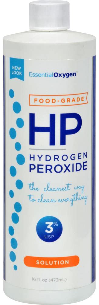 Hydrogen Peroxide Solution 3 Food Grade 16 Fl Oz 473 Ml Piping