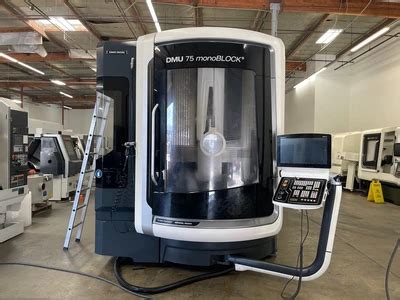 Used Dmg Mori Dmu Monoblock Vertical Machining Centers Axis