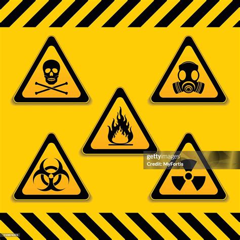 Warning Sing High Res Vector Graphic Getty Images