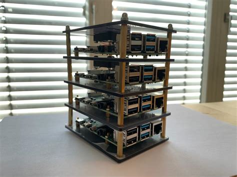 Raspberry Pi Cluster Kerne Und Gb Ram Pi Cluster Make Me A