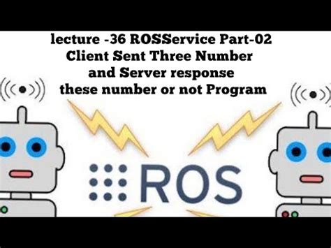 ROS Tutorial 36 ROS Service Program For Array Value Checking Prime Or