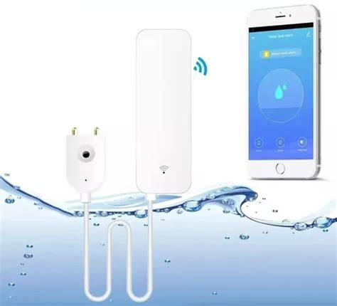 Sensor Detector Fuga Derrame Inundacion Wifi Control Remoto En Venta En